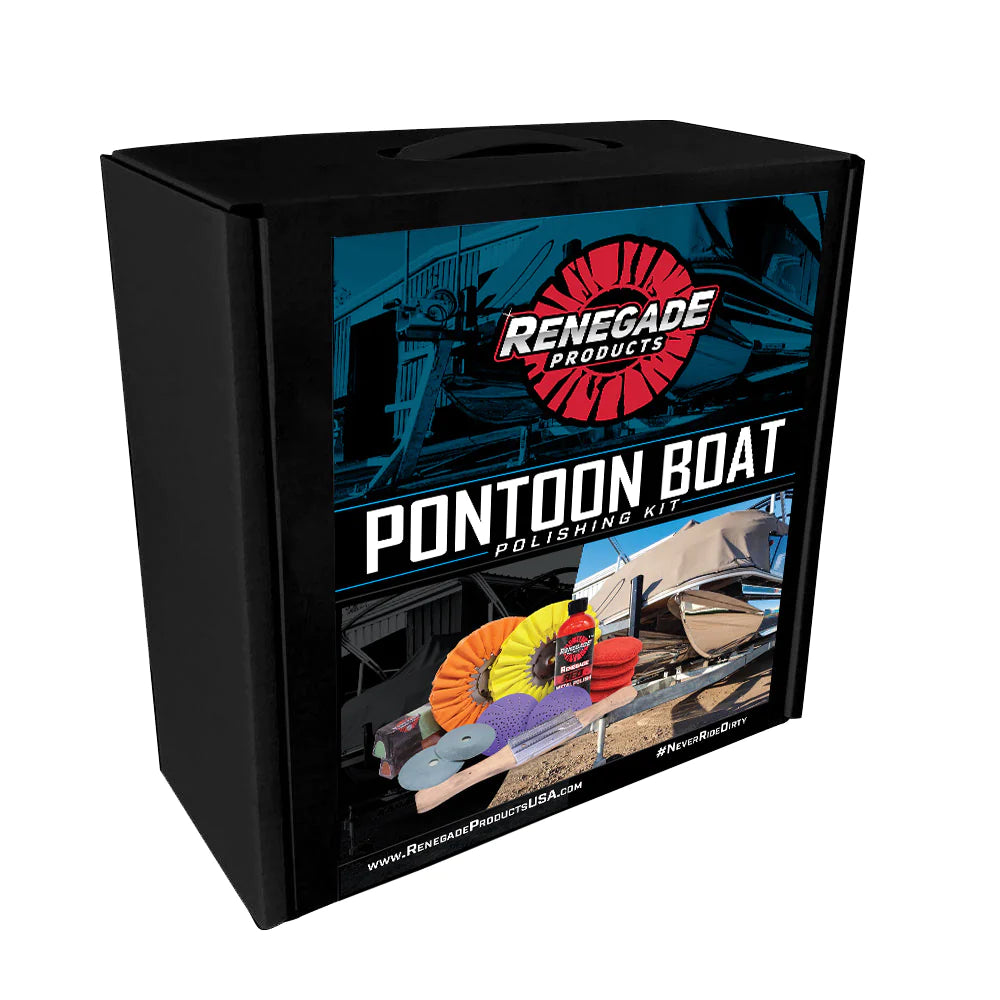 Renegade Pontoon Boat Polishing Kit – Marine Detail Supply Company