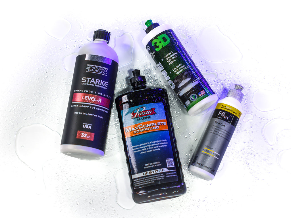 Marine Compounds & Polishes - Professional Gelcoat Restoration | Marine ...