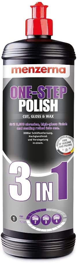 Menzerna 3in1 Cut, Gloss, and Wax – Marine Detail Supply Company